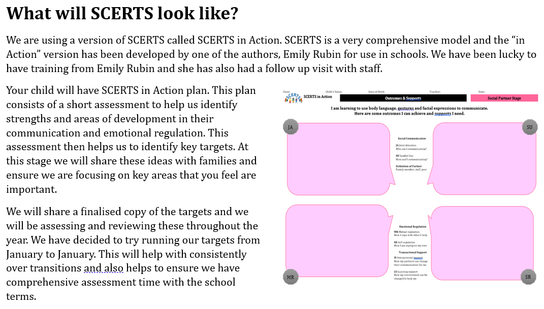 SCERTS at Prospect Bank